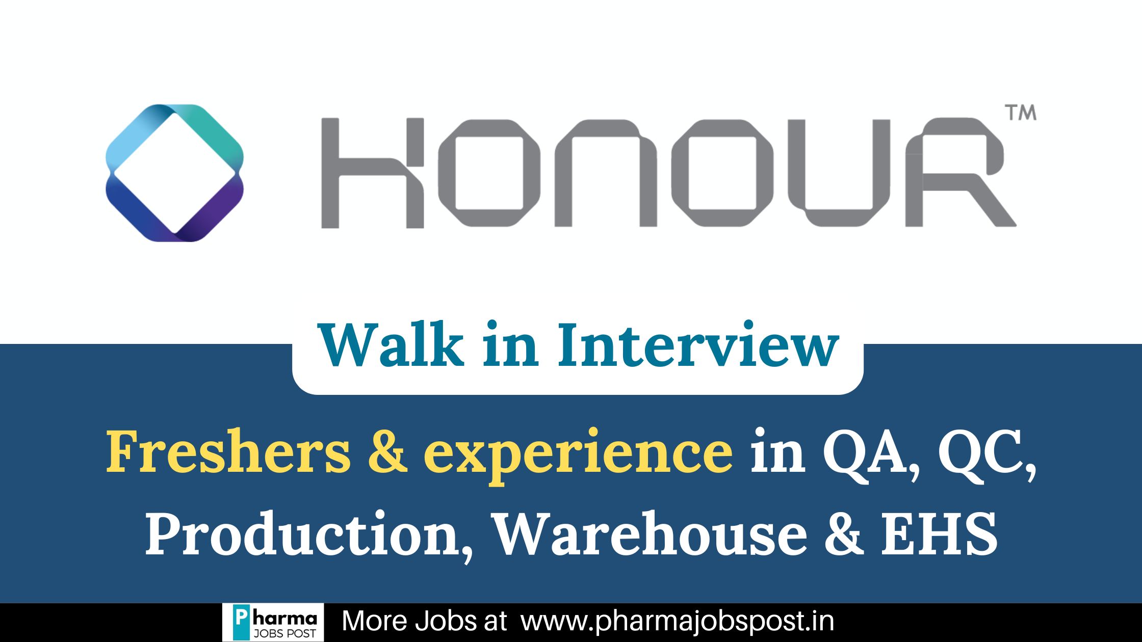 Honour Lab Limited Walk-in for Freshers & Experienced Professionals ...