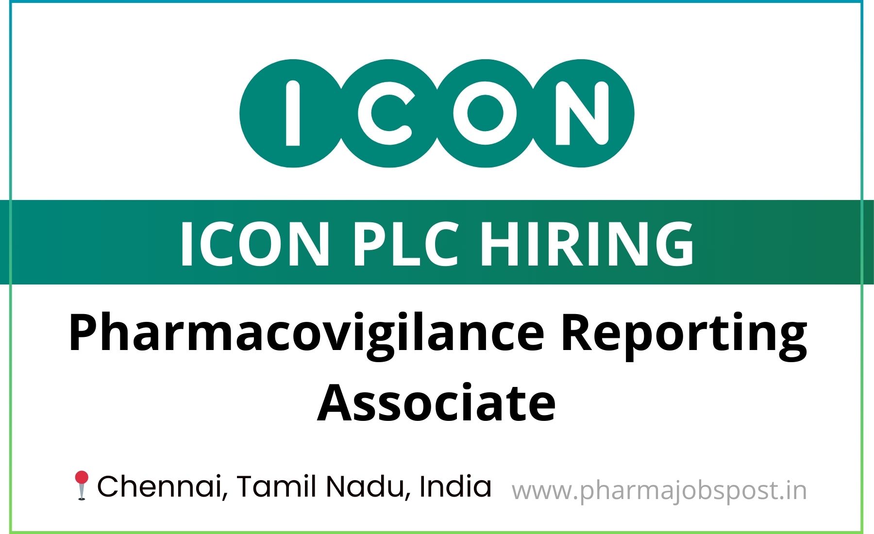 Pharmacovigilance Reporting Associate: Job Opportunity at ICON plc ...