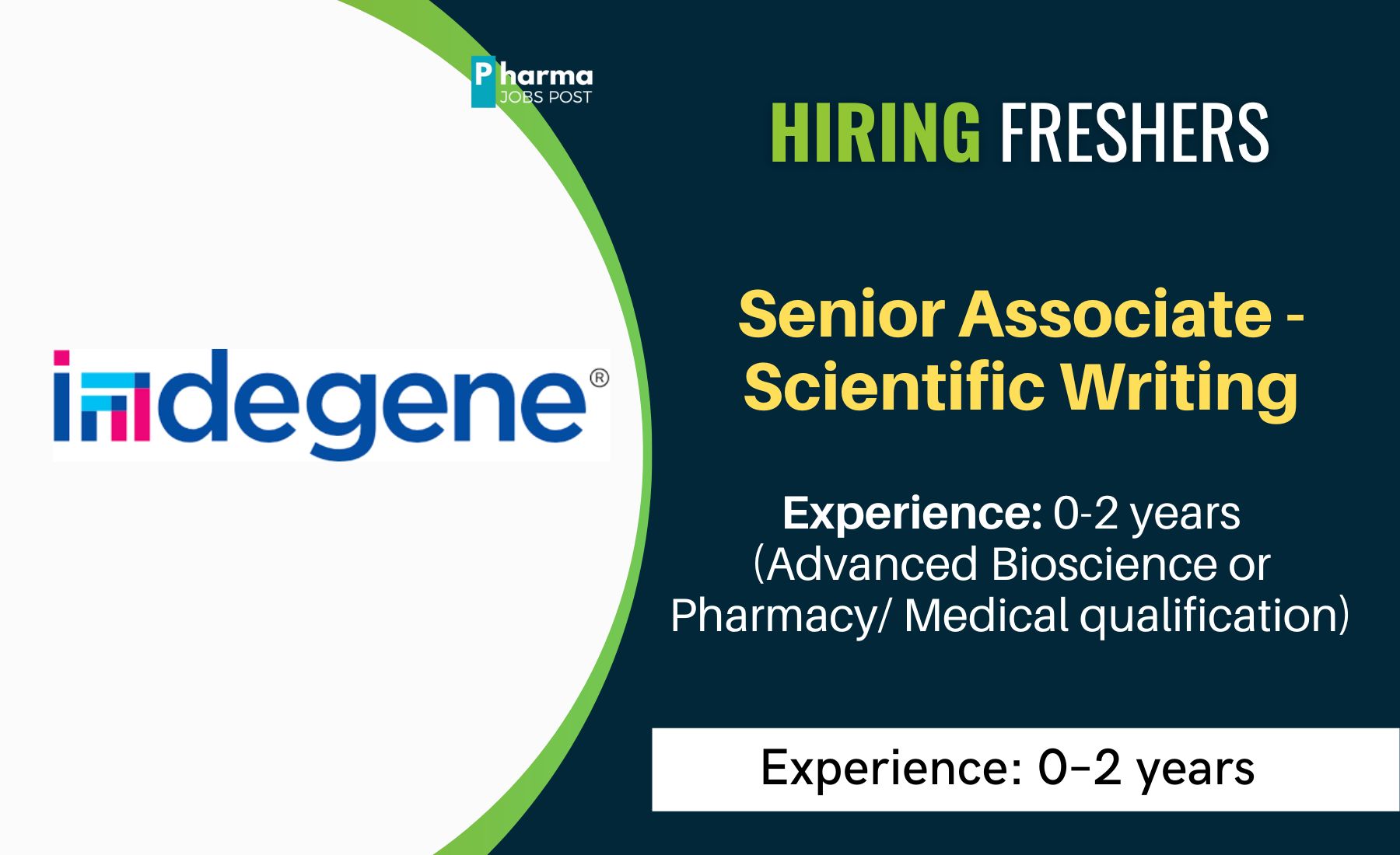 Scientific Writing Jobs at Indegene – Open to Freshers and Experienced ...