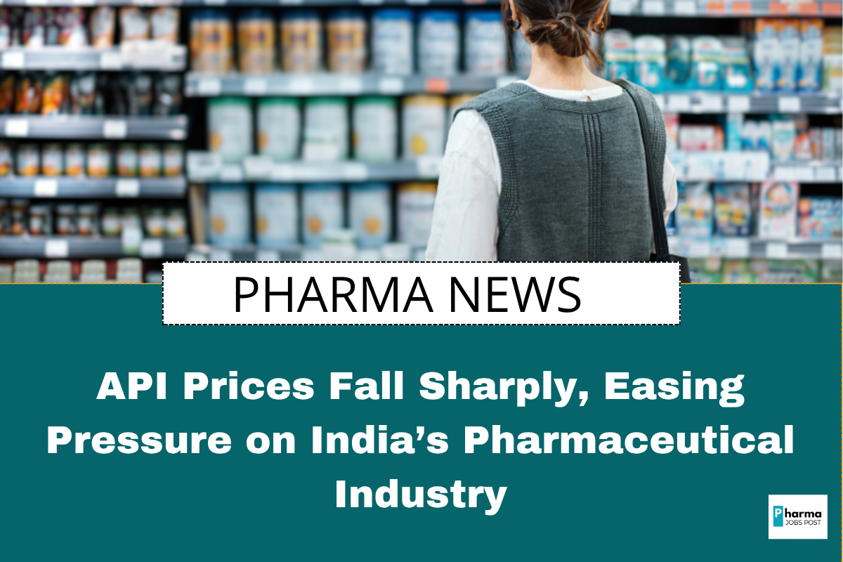 API Prices Fall Sharply, Easing Pressure on India’s Pharmaceutical ...