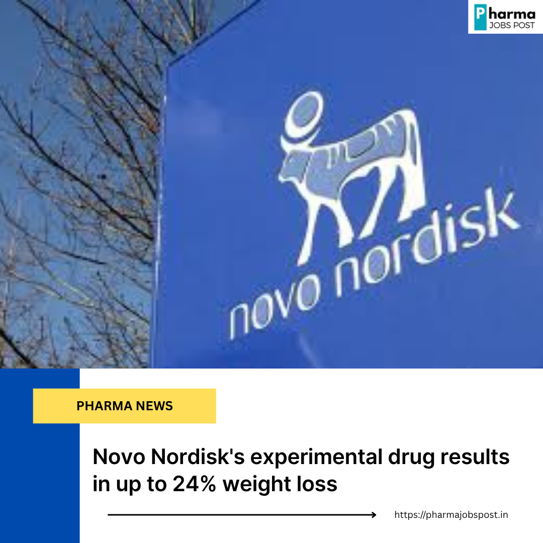 Novo Nordisk's experimental drug results in up to 24% weight loss ...