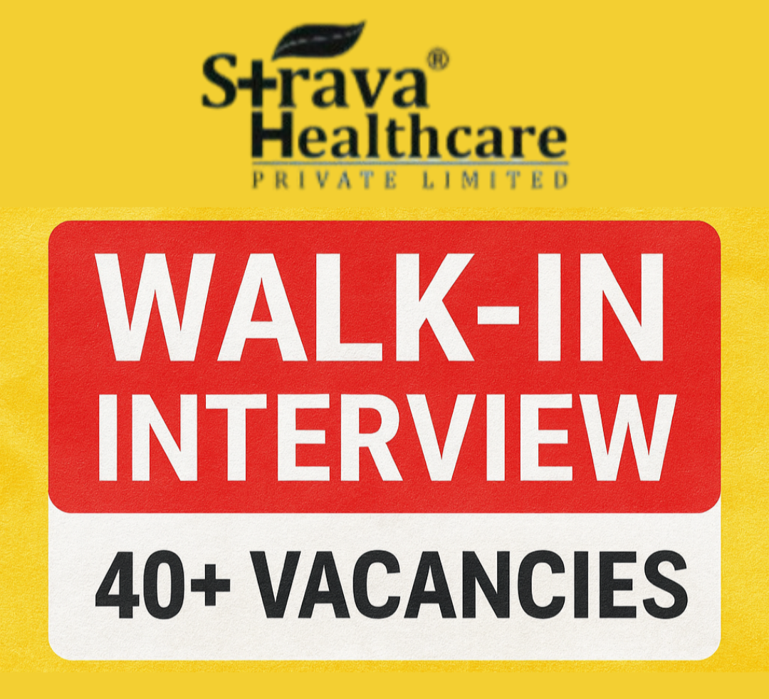 Strava Healthcare Announces Major Walk-in Recruitment Drive for 40 ...