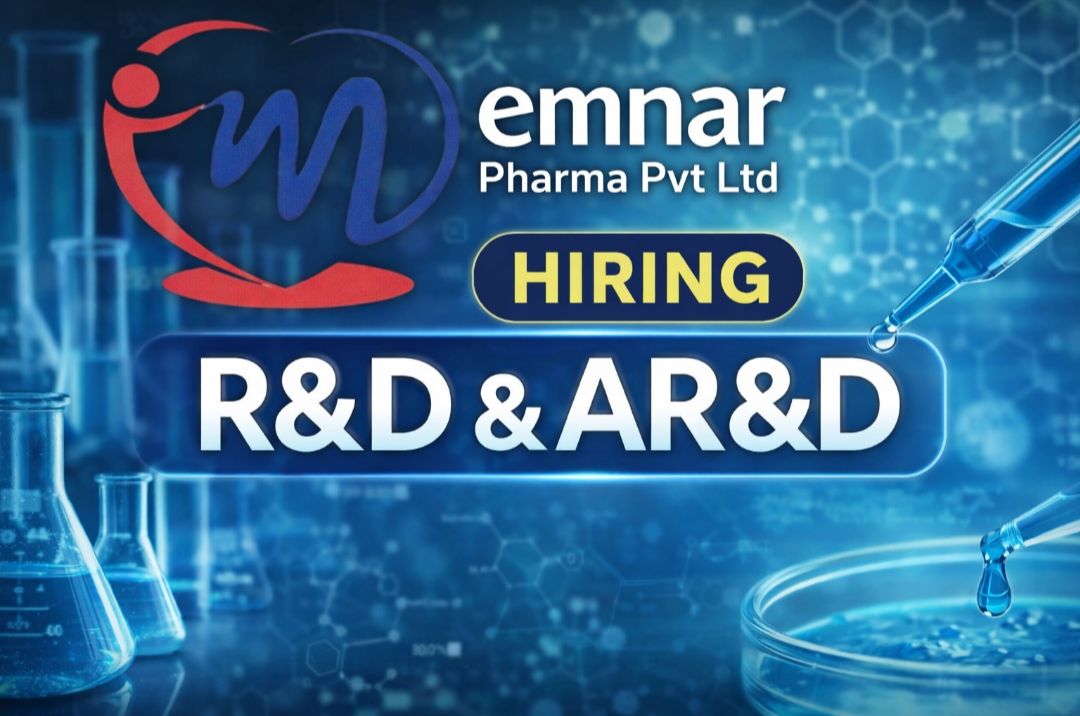 Pharma Jobs in Hyderabad: Emnar Pharma Hiring Freshers & Experienced ...