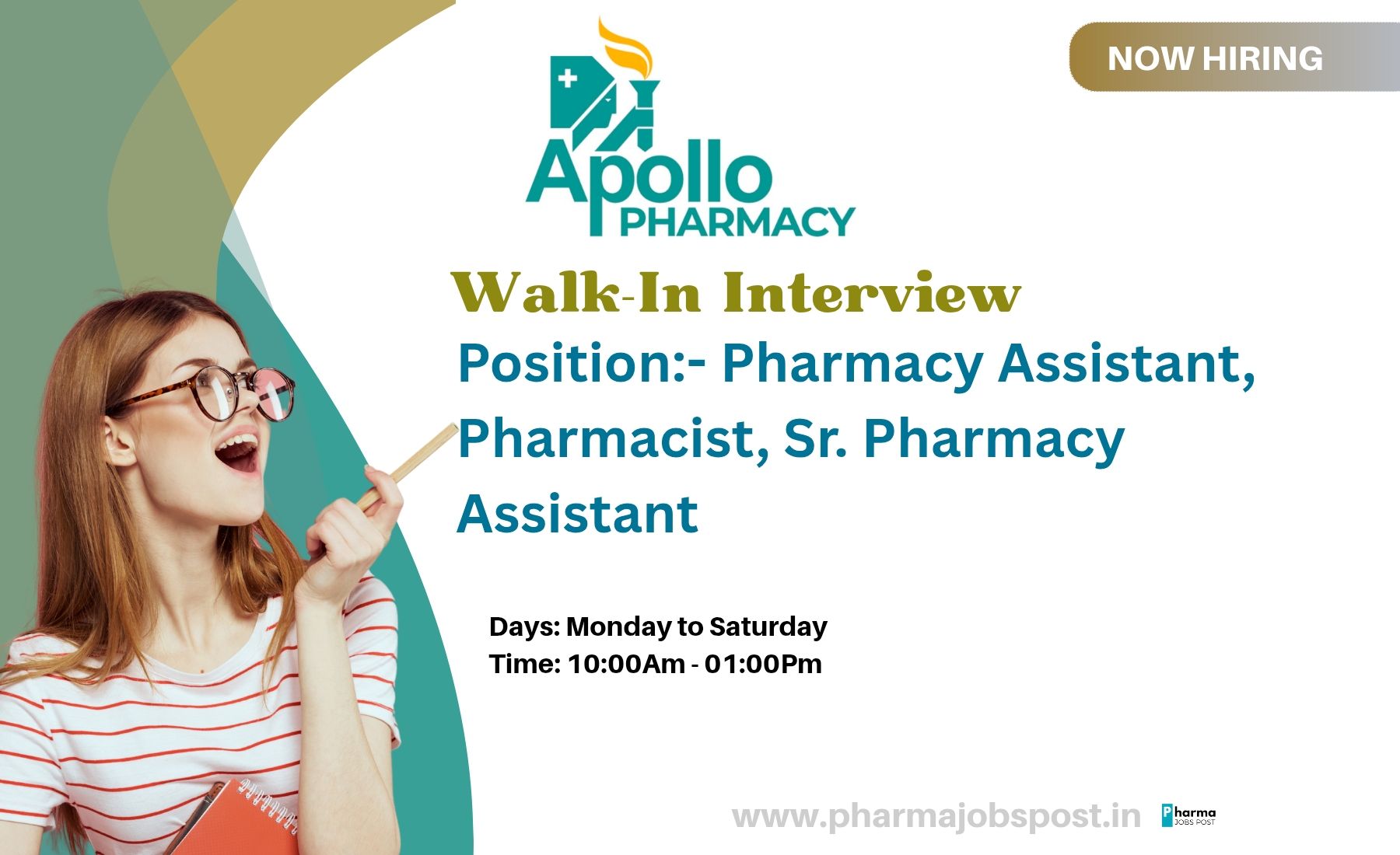 Apollo Pharmacy Walk-In Interviews 2026: Career Opportunities in ...